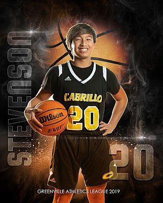 Cabrillo Boys BKB Senior Posters 2023 - Sevilla Photography